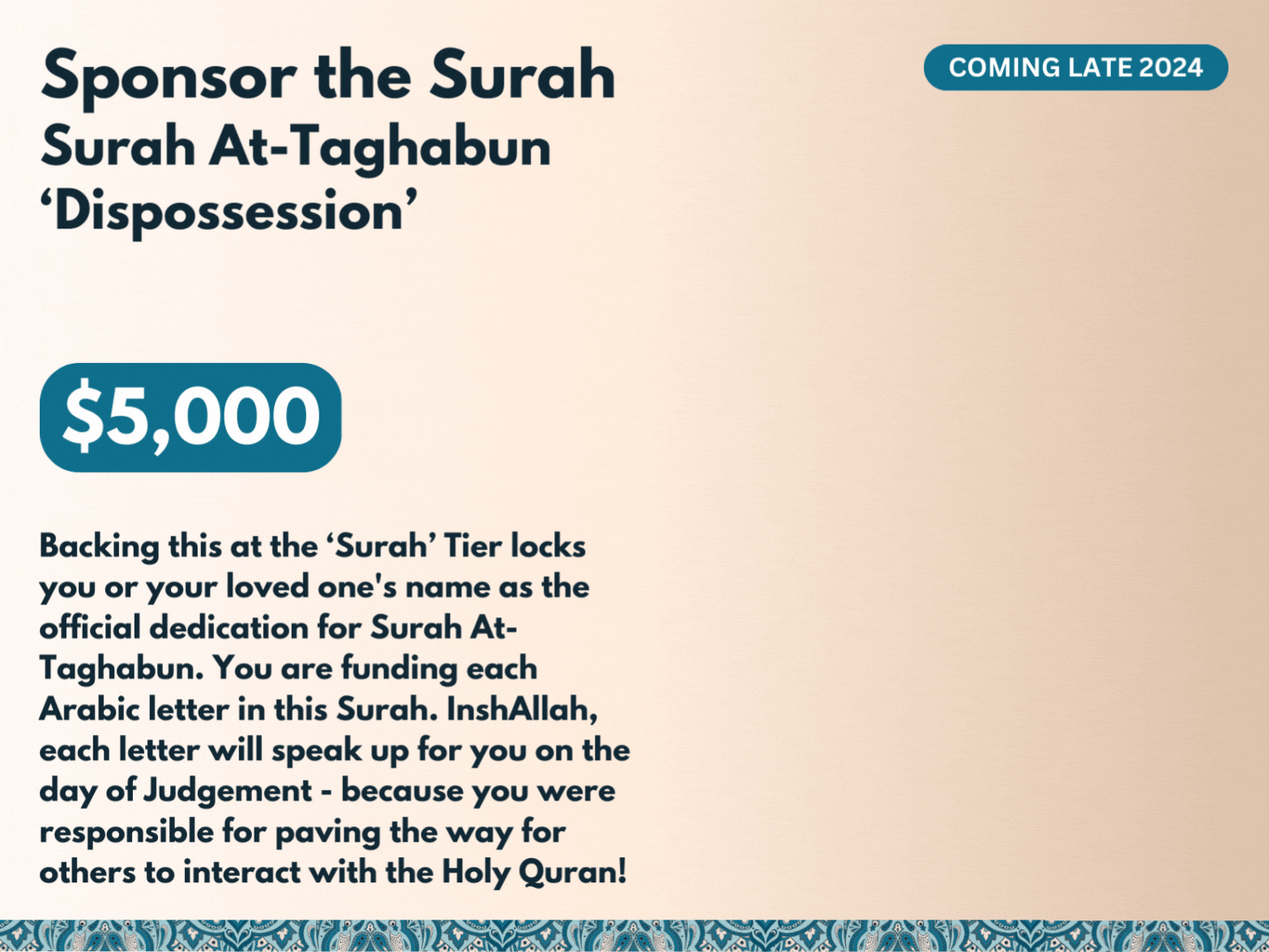 Holy Quran - Trace & Reflect Book Project | LaunchGood | LaunchGood