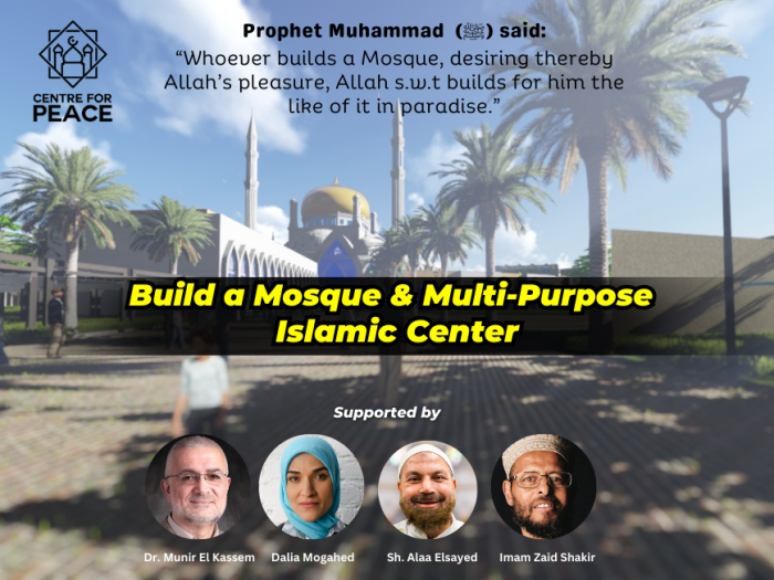 Build a Mosque in Milton | LaunchGood | LaunchGood