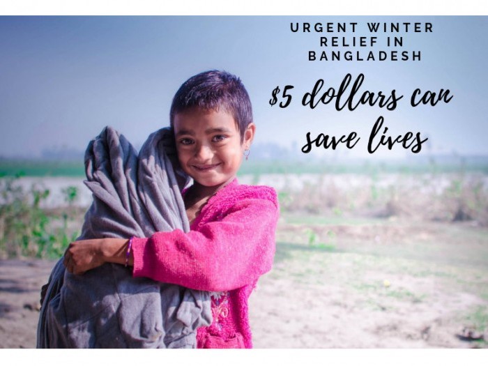 Urgent winter relief in Bangladesh | LaunchGood | LaunchGood