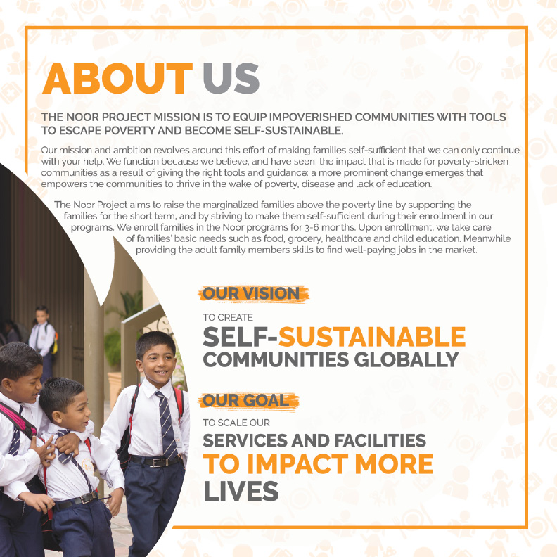 The Noor Project Programs – Monthly Expenses | LaunchGood | LaunchGood