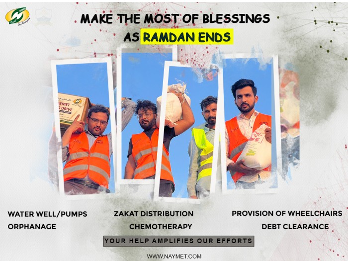 Make the most of blessings as Ramadan ends! | LaunchGood | LaunchGood