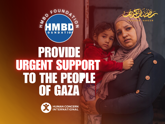 Support the People of Gaza this Ramadan w/ HMBD Foundation | LaunchGood ...
