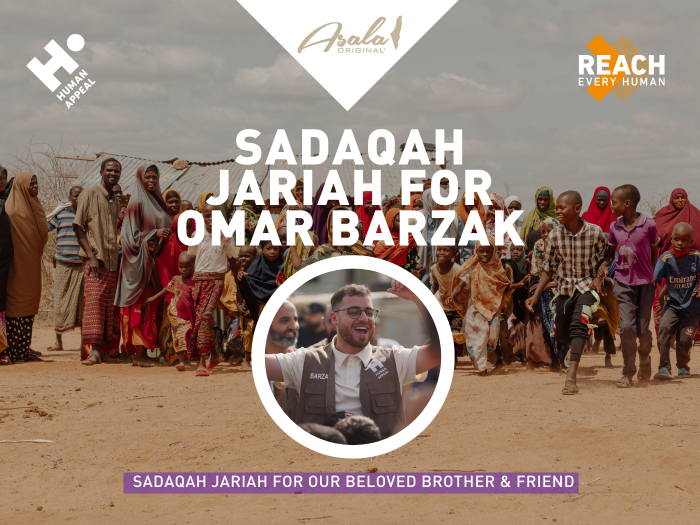Sadaqah Jariah - In Loving Memory of Omar Barzak | LaunchGood | LaunchGood