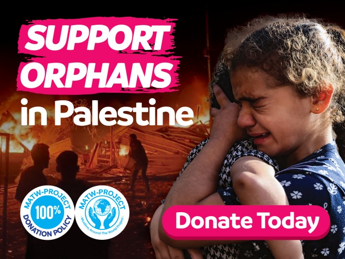 Save the Lives of Orphans in Palestine with Aisha, Maryam and Muhammad ...