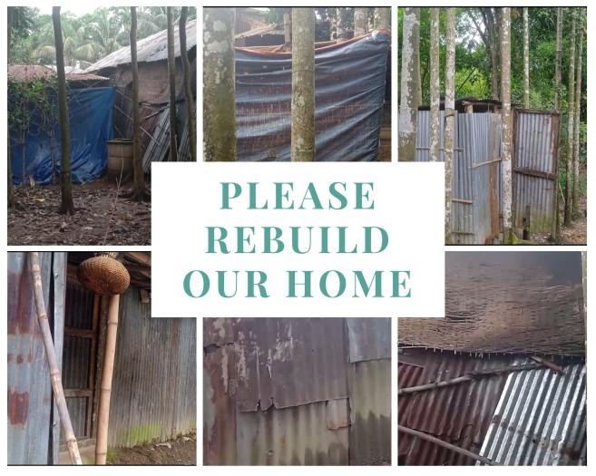 Help me rebuild a damaged family home | LaunchGood | LaunchGood