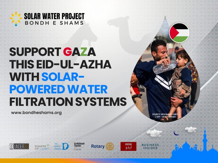 Solar-Powered Water Filtration Units for the people of Gaza ...