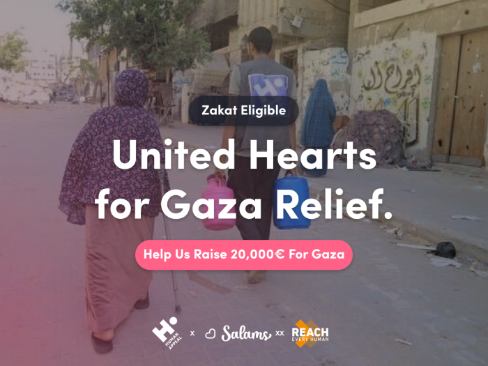 United Hearts for Gaza | LaunchGood | LaunchGood