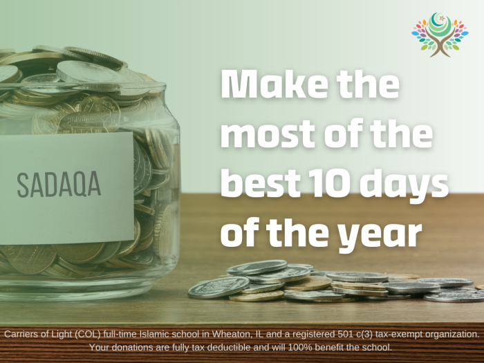 Make the most of the best 10 days of the year! | LaunchGood | LaunchGood