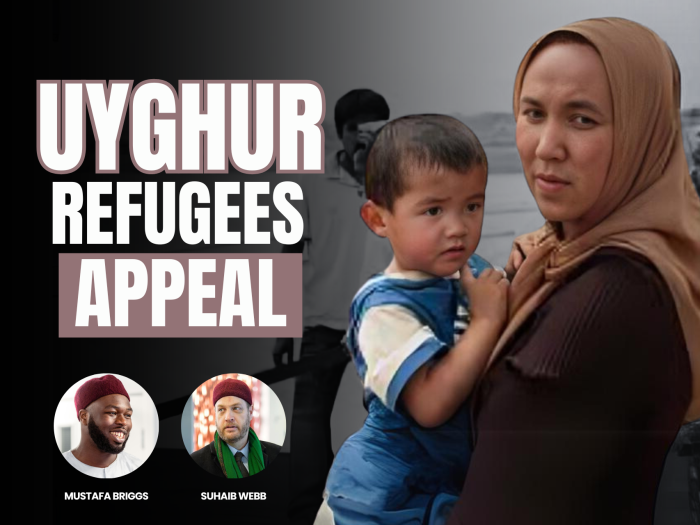 Support Uyghur Refugees with Mustafa Briggs & Imam Suhaib Webb ...