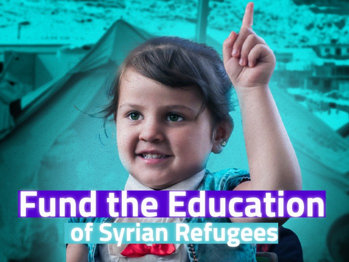 Support Displaced Syrian Children in Refugee Camps | LaunchGood ...