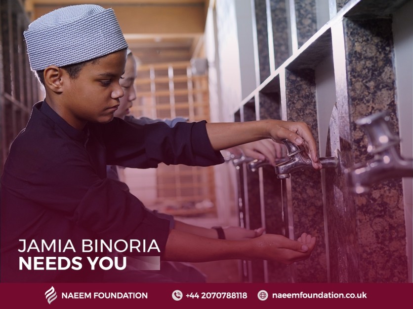 Water Crisis Hit Hard Jamia Binoria | LaunchGood | LaunchGood