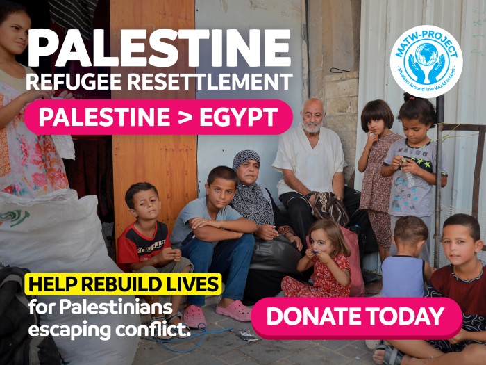 Help Palestinians Resettle in Egypt with Sereen | LaunchGood | LaunchGood