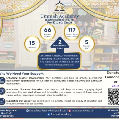 Elevate, Empower, Impact: Help Ummah Academy Thrive | LaunchGood | LaunchGood