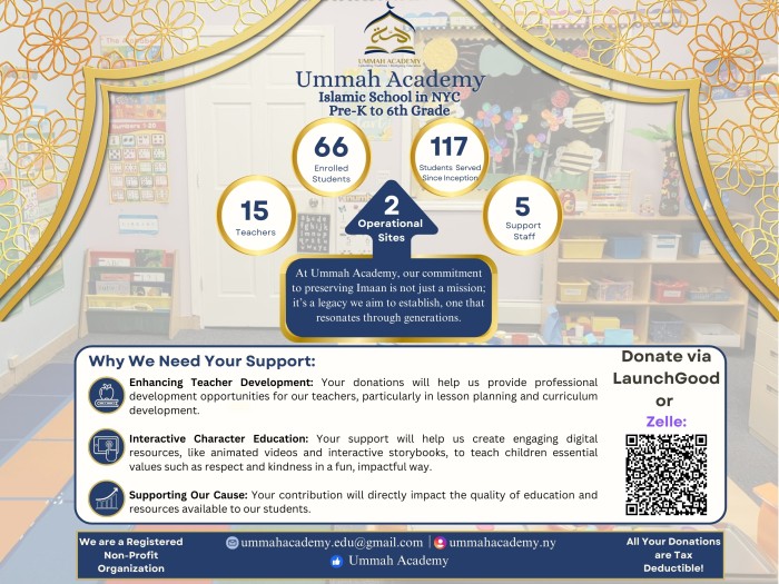 Elevate, Empower, Impact: Help Ummah Academy Thrive | LaunchGood | LaunchGood