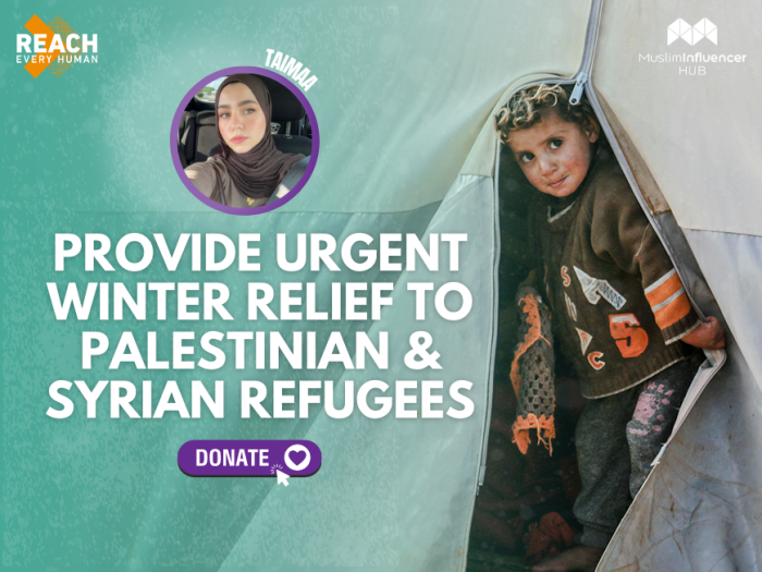 Provide Urgent Winter Relief with Taimaa | LaunchGood | LaunchGood