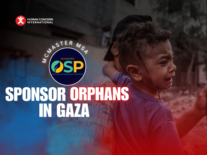 Sponsor Orphans in Gaza w/ McMaster MSA's OSP | LaunchGood | LaunchGood