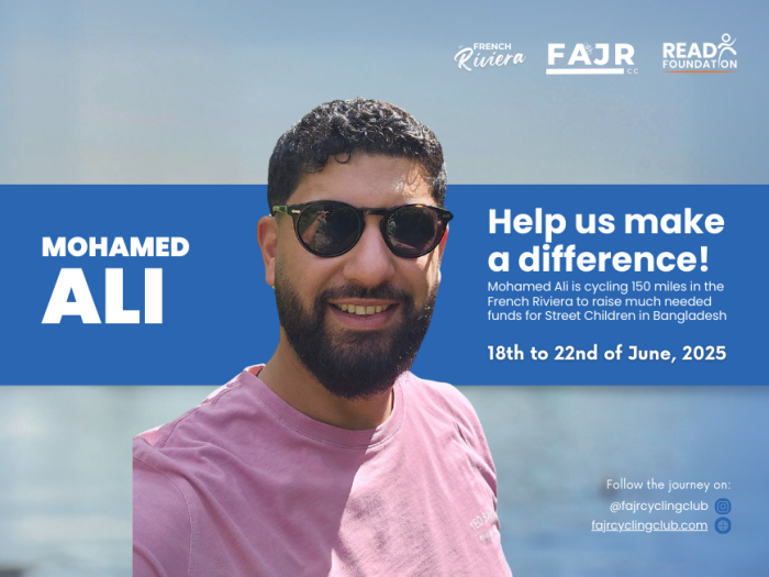 Mohamed Ali is Cycling for Street Children in Bangladesh | LaunchGood ...