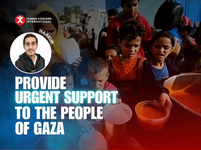 Support the People of Gaza w/ Haakim | LaunchGood | LaunchGood