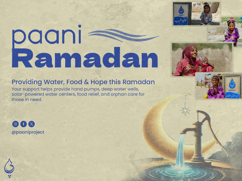 Paani Project Ramadan 2025 - Pakistan Food & Water Relief | LaunchGood ...