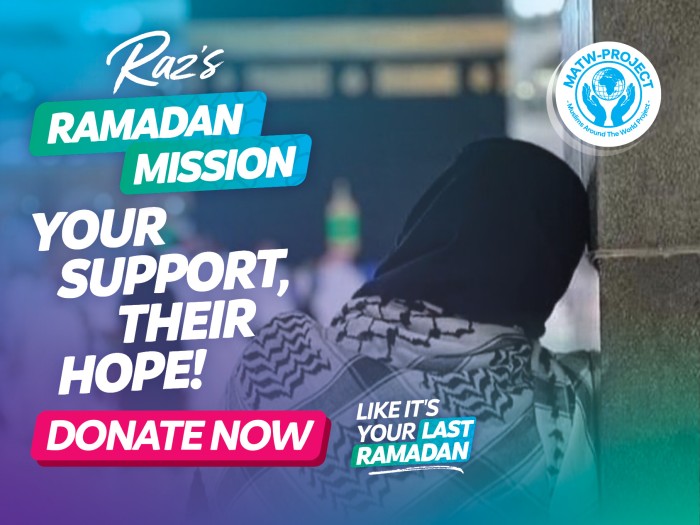 Raz's Ramadan Mission: Your Support, Their Hope! | LaunchGood | LaunchGood