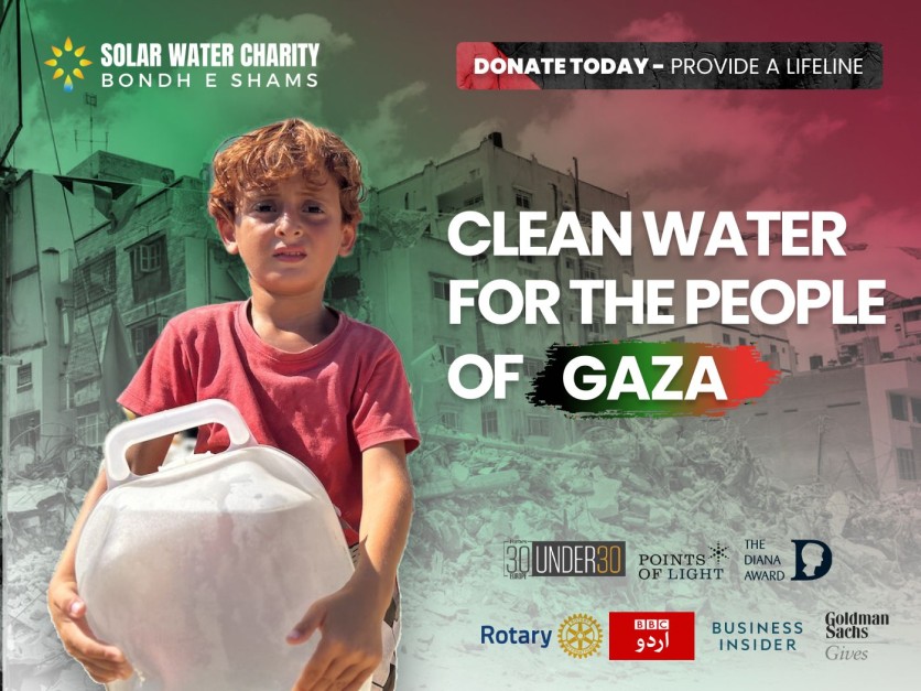 Give Clean Water for People of Gaza | LaunchGood | LaunchGood