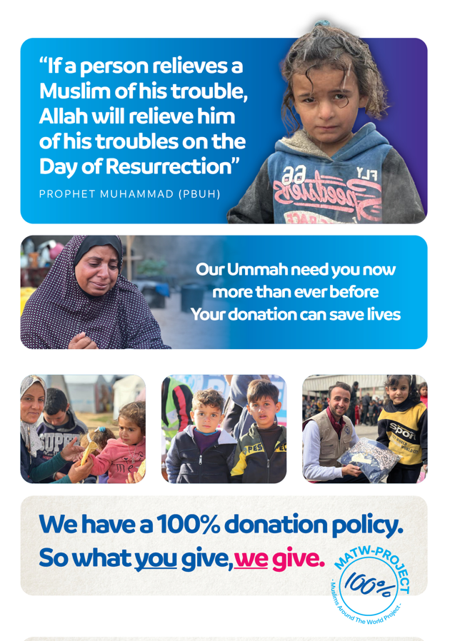 Saving Orphans in Gaza with MATW PROJECT | LaunchGood | LaunchGood