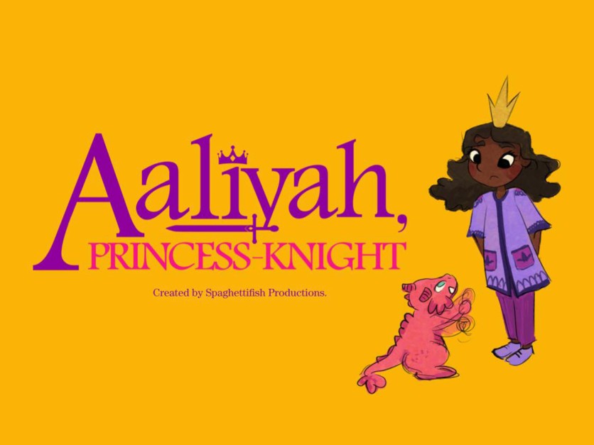 Aaliyah Princess-Knight, a cartoon inspired by Muslim history ...