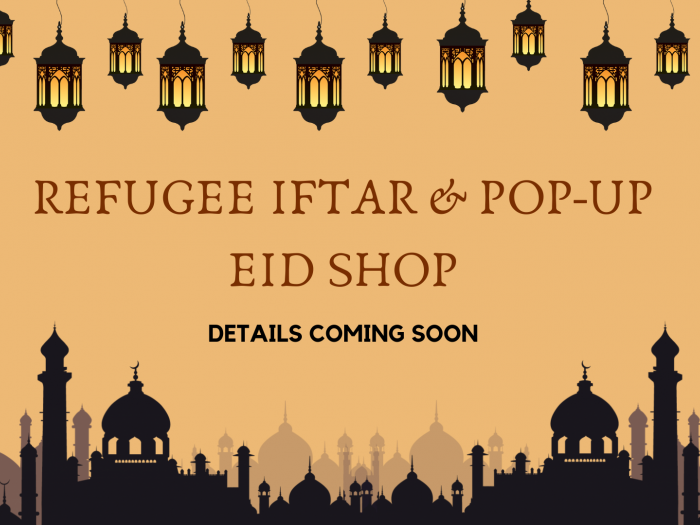 Refugee Iftar and Pop-up Eid Shop | LaunchGood | LaunchGood