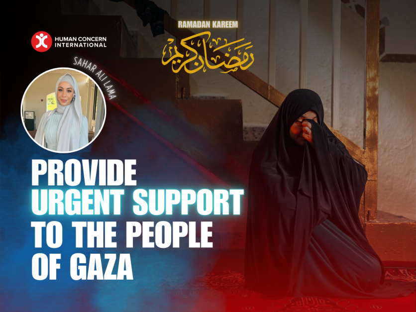 HCI - Support the People of Gaza w/ Sahar Ali Lama this Ramadan ...