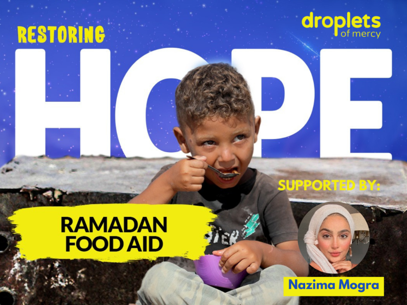 Restore Hope This Ramadan with Nazima Mogra | LaunchGood | LaunchGood
