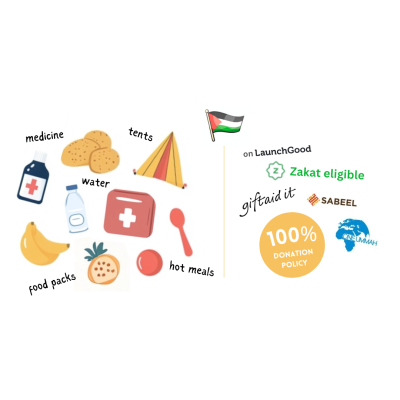 Didar’s Fundraiser for Gaza | LaunchGood | LaunchGood