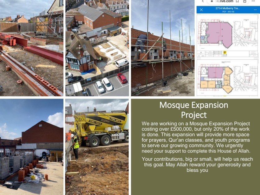 Help build house of Allah by contributing for expansion project of ...