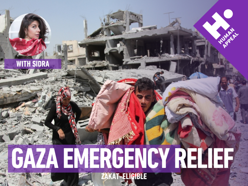 Provide Urgent Aid to Gaza with Sidra | LaunchGood | LaunchGood