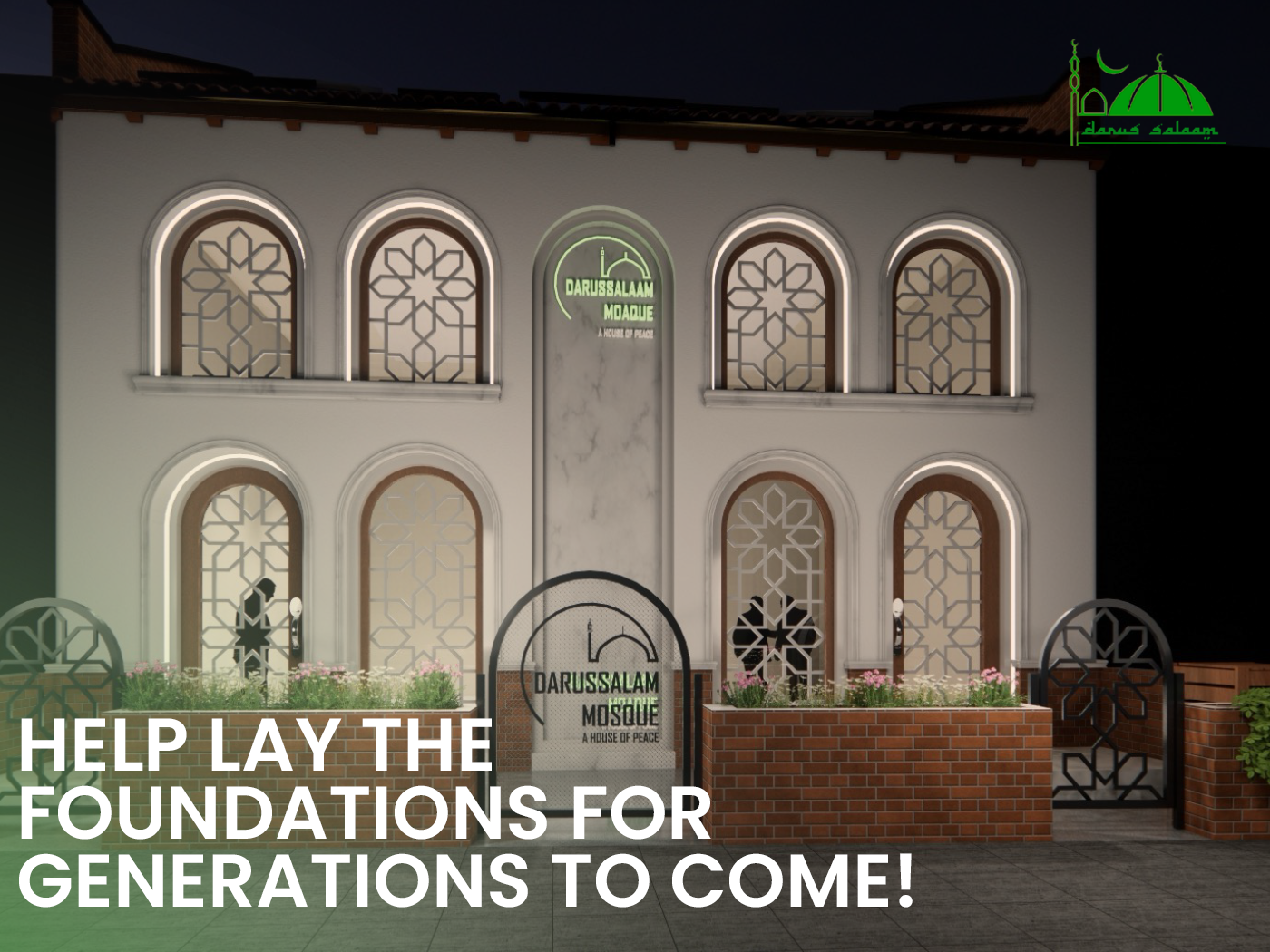 Darus Salaam Masjid: Help Expand Our House of Allah | LaunchGood | LaunchGood