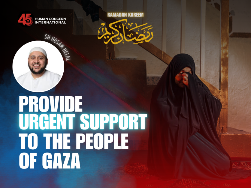 HCI - Support the People of Gaza w/ Sh Hosam Helal this Ramadan ...