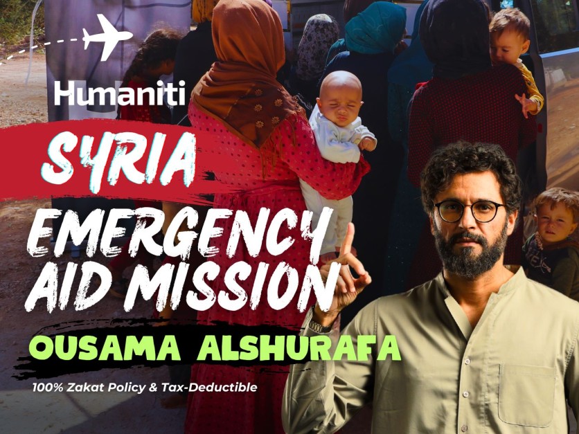 Syria - Emergency Aid Mission with Ousama AlShurafa | LaunchGood ...