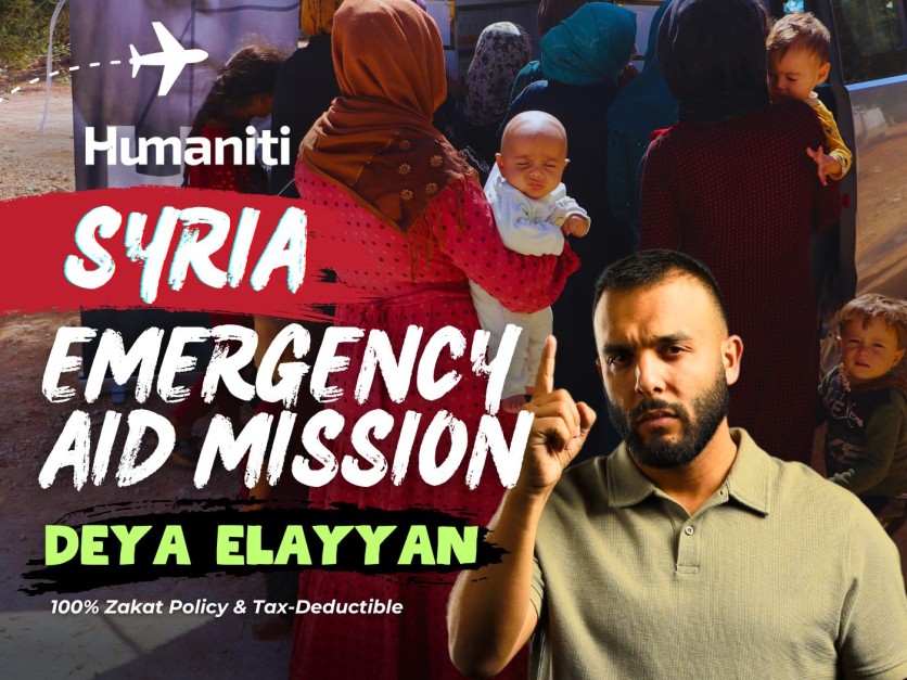 Syria - Emergency Aid Mission with Deya Elayyan | LaunchGood | LaunchGood