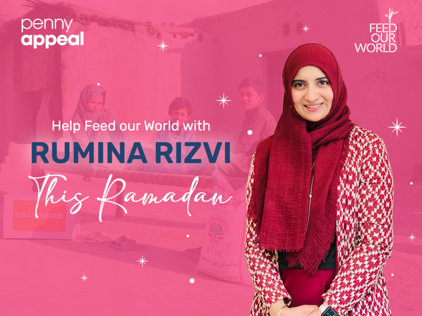 Help Feed Our World with Rumina Rizvi | LaunchGood | LaunchGood