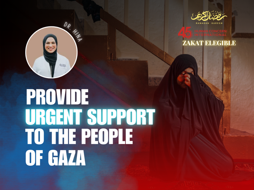 HCI - Support the People of Gaza w/ Dr. Hina this Ramadan | LaunchGood ...