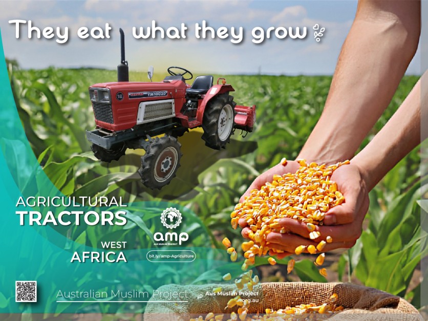 Agricultural Tractors: They Eat What They Grow! | LaunchGood | LaunchGood