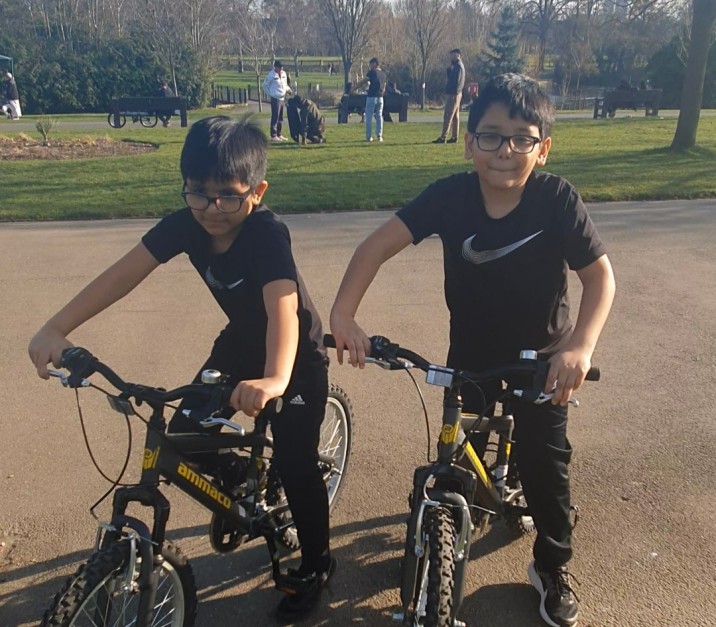 Ayub, Yaqub and Amaarah's 5km sponsored cycle ride for SPOT project | LaunchGood | LaunchGood