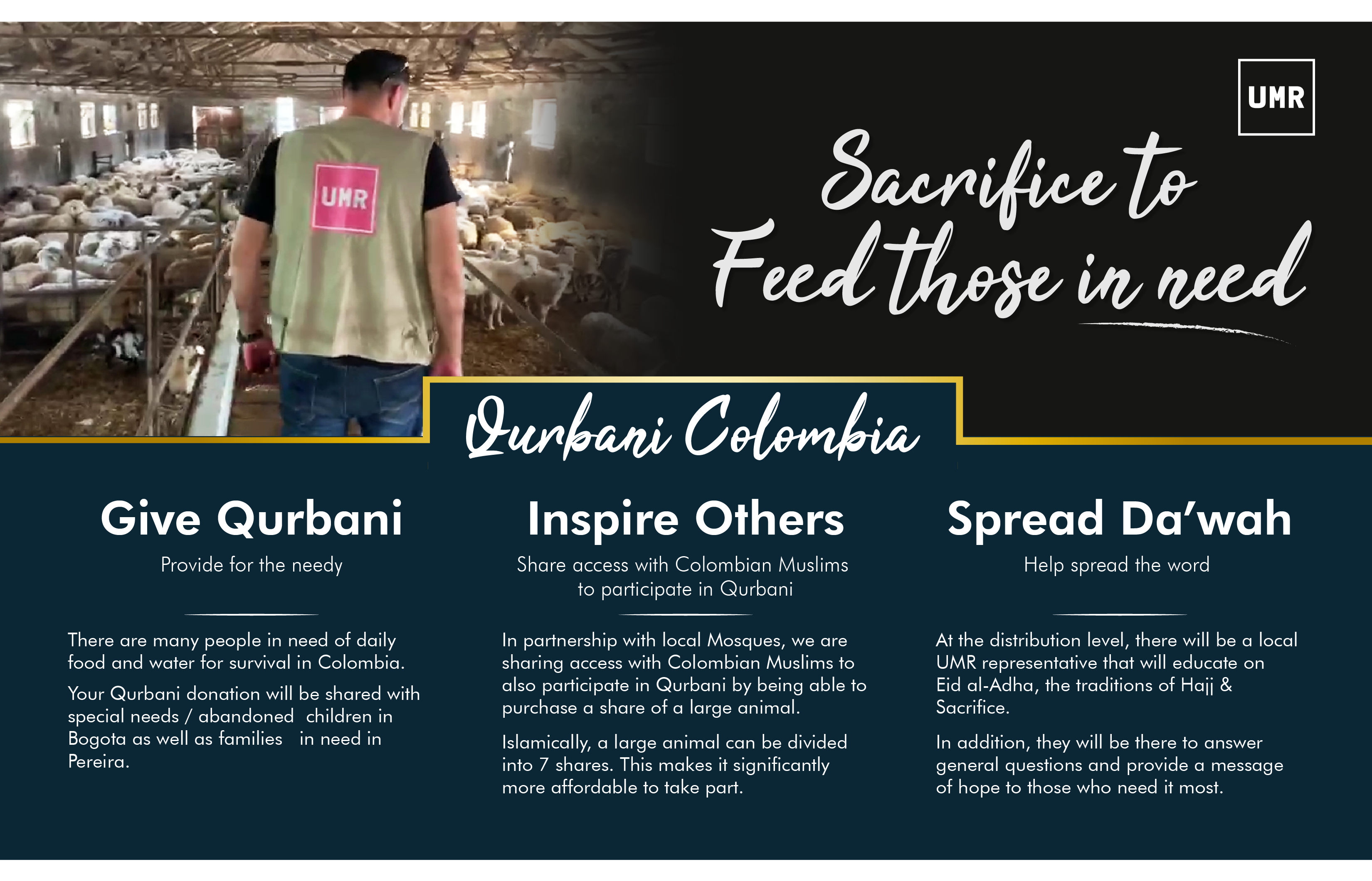 Be among those who share with families in Colombia! | LaunchGood