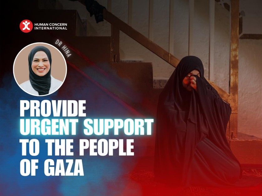HCI - Provide flour to the People of Gaza w/ Dr. Hina Cheema ...