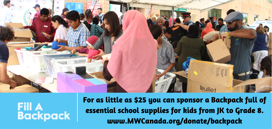 Fill a Backpack | LaunchGood | LaunchGood