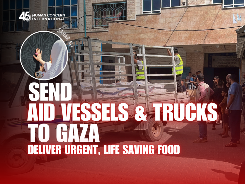 Urgent: Send Aid to Gaza via Vessels & Trucks through HCI w/ Sahar Ali ...