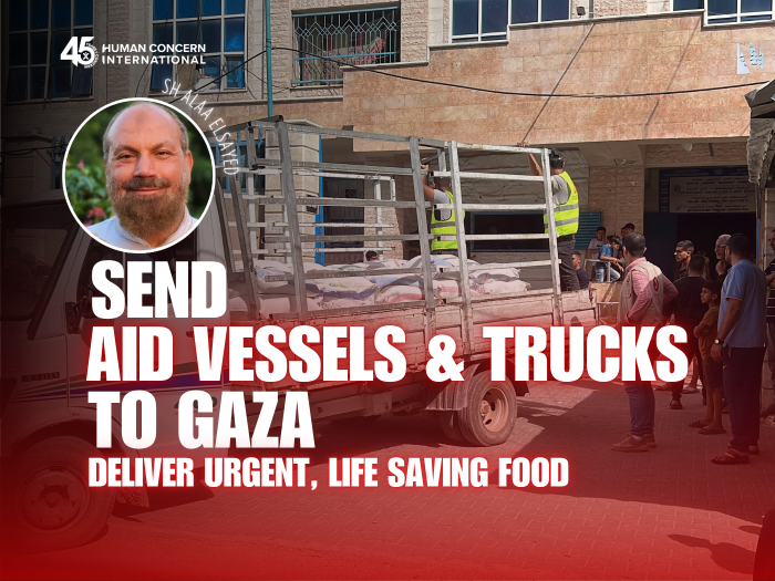 Urgent: Send Aid to Gaza via Vessels & Trucks through HCI w/ Sh Alaa ...