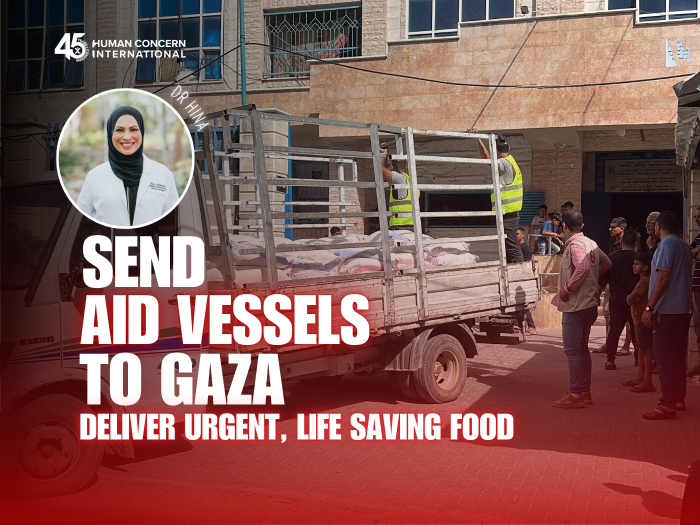 Gaza Needs Us: Critical Aid Vessel Delivering Food now Through HCI w ...