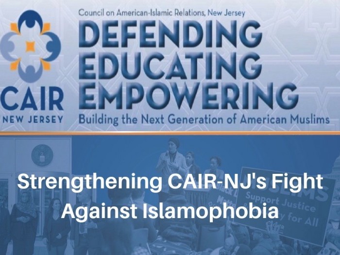 Strengthening CAIR-NJ's Fight Against Islamophobia | LaunchGood ...