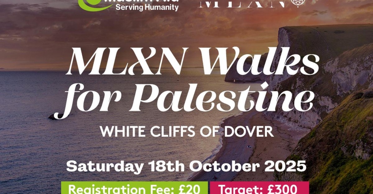 MLXN Walks for Palestine | LaunchGood | LaunchGood