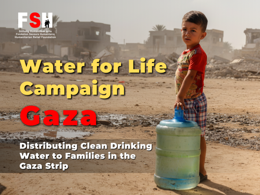 “Water for Life – Gaza” Campaign | LaunchGood | LaunchGood